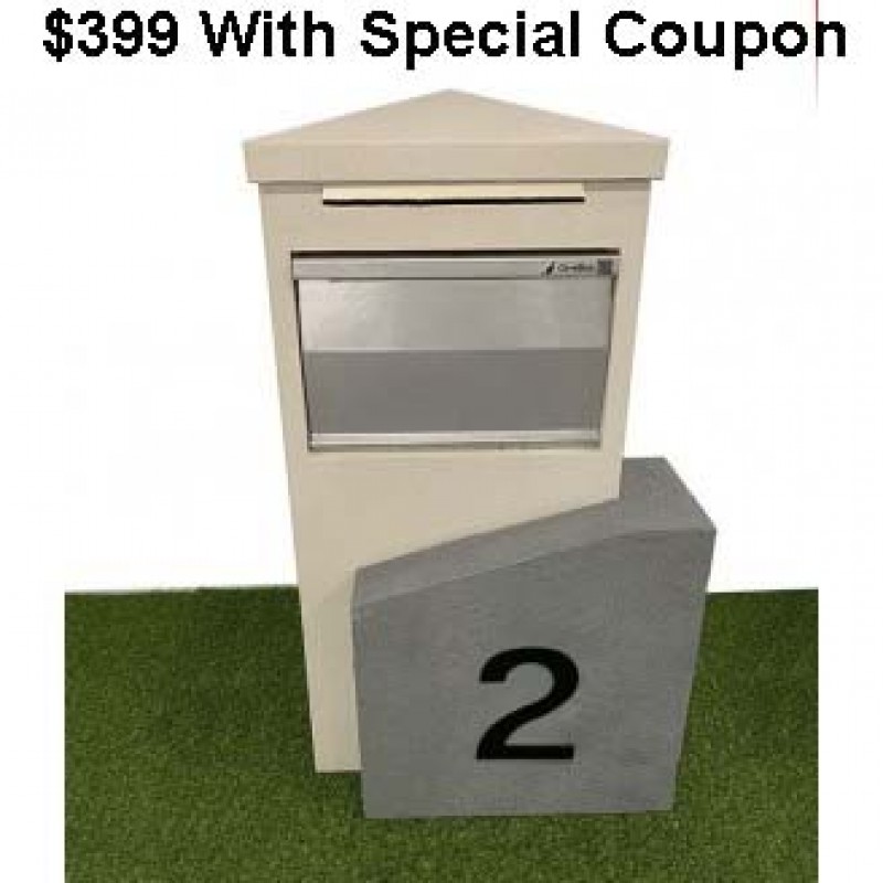 Free Standing Pillar Apex Pillar Parcel Letterbox Secure Free Standing Pillar Apex Pillar Parcel Letterbox Secure
